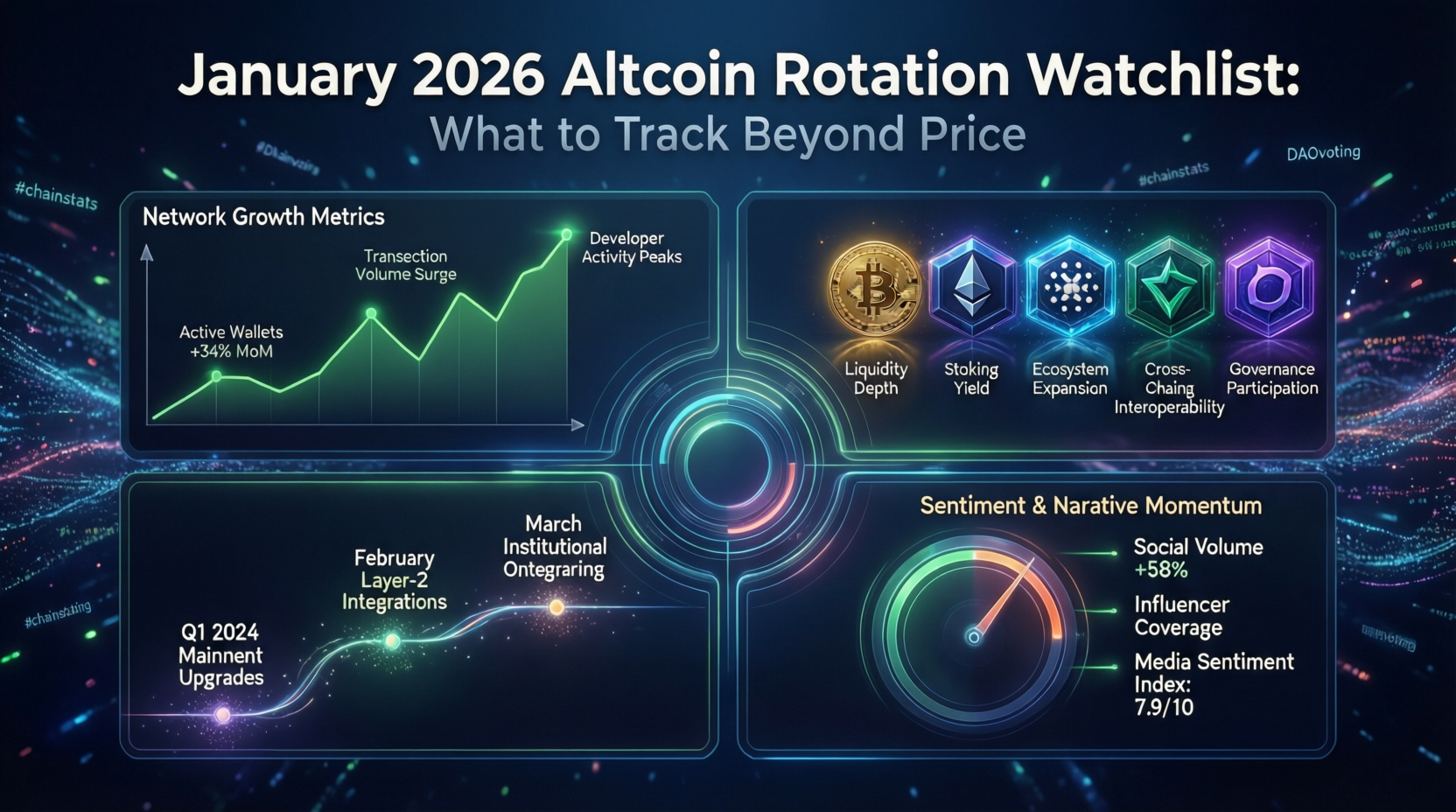 Jan 2026 Altcoin Watchlist: Track OI, Funding, Unlocks | NAB